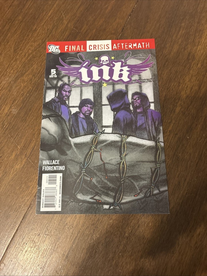 Final Crisis Aftermath-Ink #1 2 3 4 5 6 (lot of 6 ) complete set DC ...