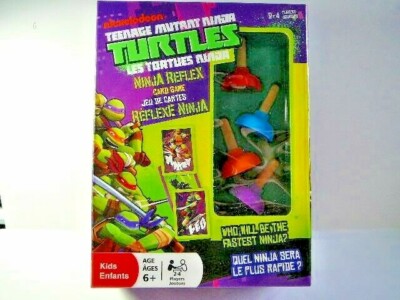 TEENAGE MUTANT TURTLES NINJA REFLEX CARD GAME | eBay