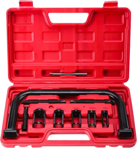 10Pcs 5 Sizes Valve Spring Compressor Pusher Set C-Clamp Tool for Car ...