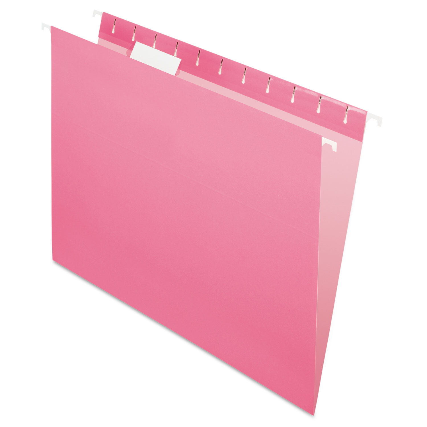 Pendaflex Essentials Colored Hanging Folders 1/5 Tab Letter Pink 25/Box ...