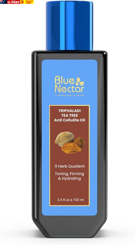 anti Cellulite Body Massage Oil with Triphala & Tea Tree Essential Oil ...