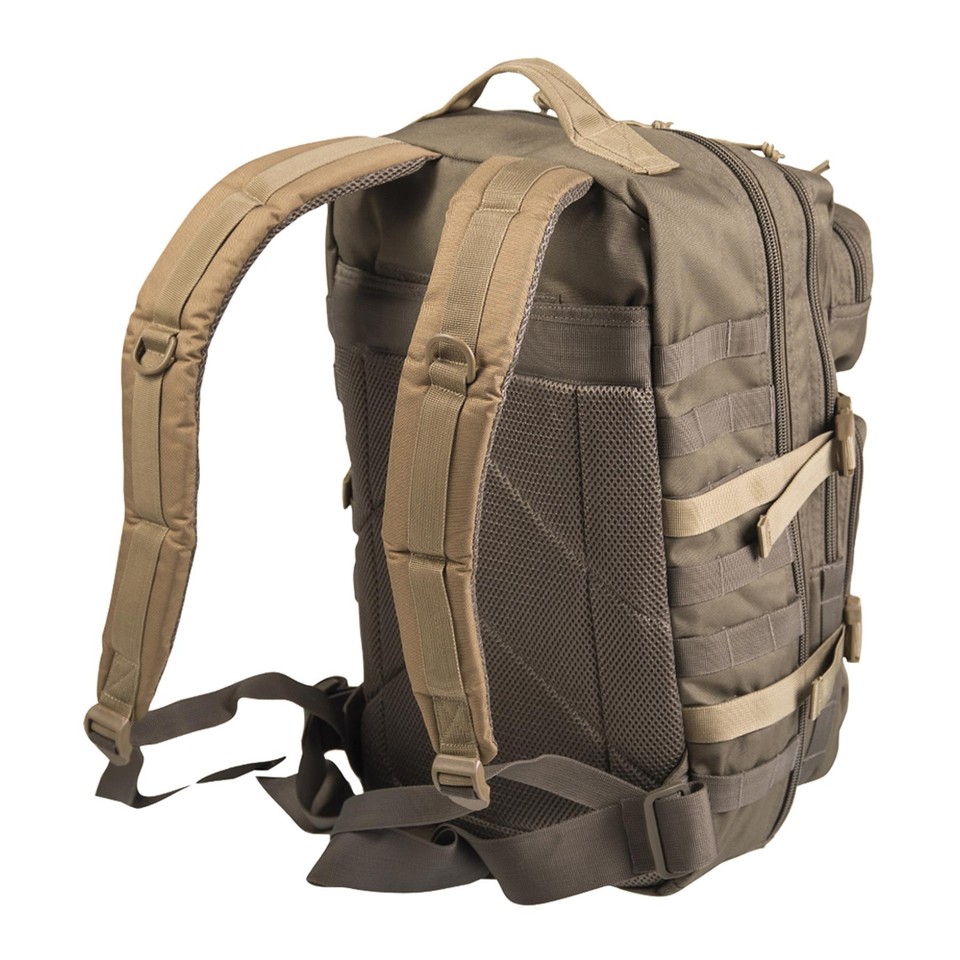 MIL-TEC U.S. Assault Ranger hiking backpack olive trekking rucksack 20L ...