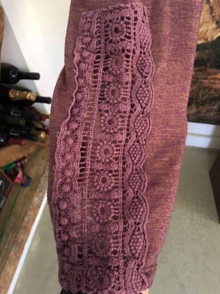 Self Esteem Maroon Long Sleeve Top | eBay