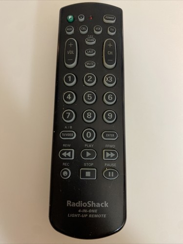 Radio Shack 4in1 Light Up Remote Control 15-1911 AA zac | eBay