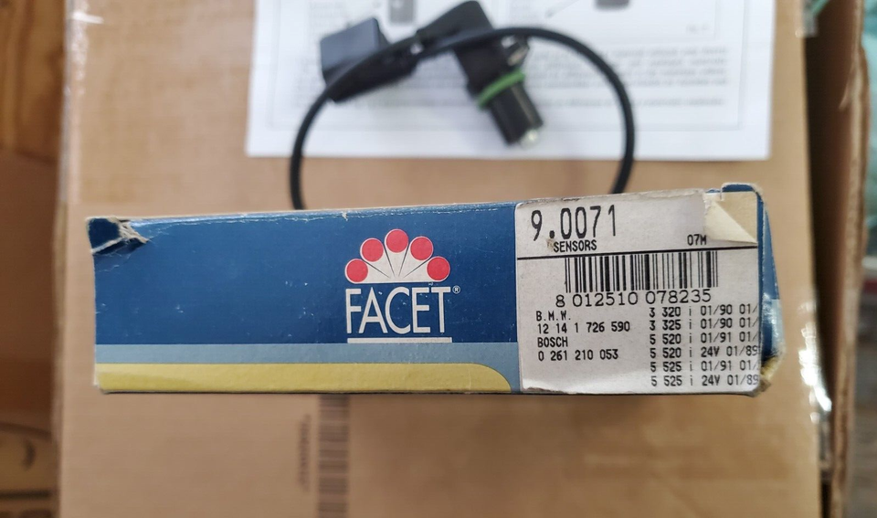 BMW M50 Cam position sensor, 12 14 1 726 590, 92 325i, 91-92 525i, New ...