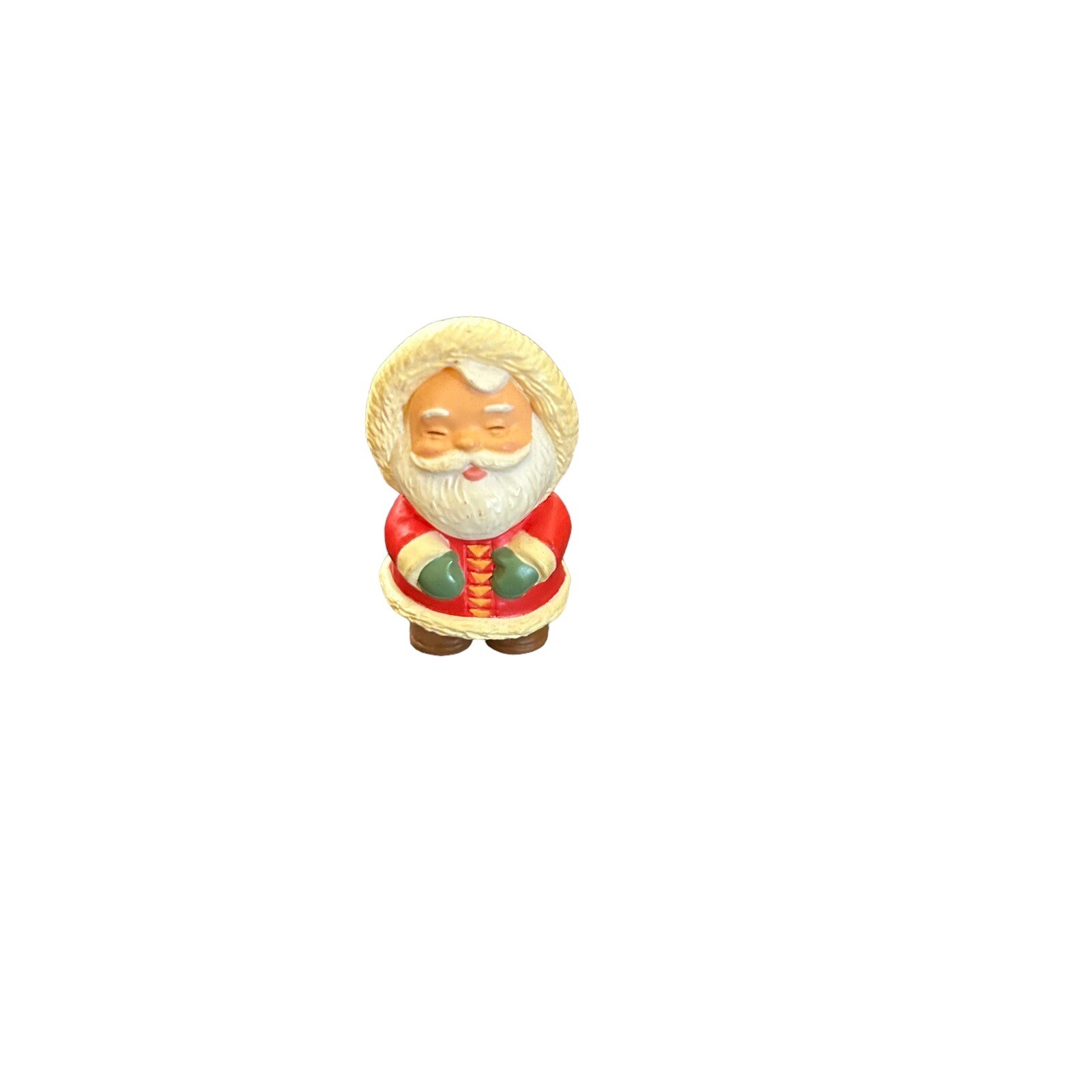 Hallmark Merry Miniatures Eskimo Santa Claus 1993 Christmas Figure ...