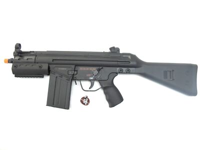 JG Airsoft Gun Rifle T3 SAS-G AEG Auto Electric Gun Metal Gear Box G-3 ...