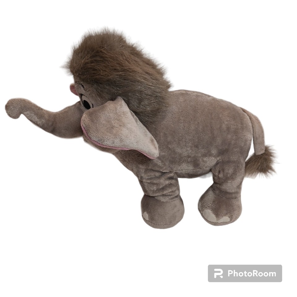 Disney Store Hathi Jr Plush Baby Elephant 14" The Jungle Book Stuffed ...