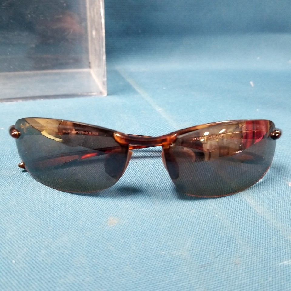 Maui Jim MJSport Brown MJ405-10 Sunglasses For Repair W/Case | eBay