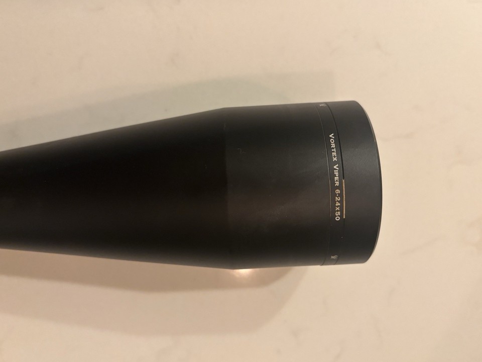 Vortex Viper HS 6-24 x 50 Dead-Hold BDC Rifle Scope with sunshade and ...