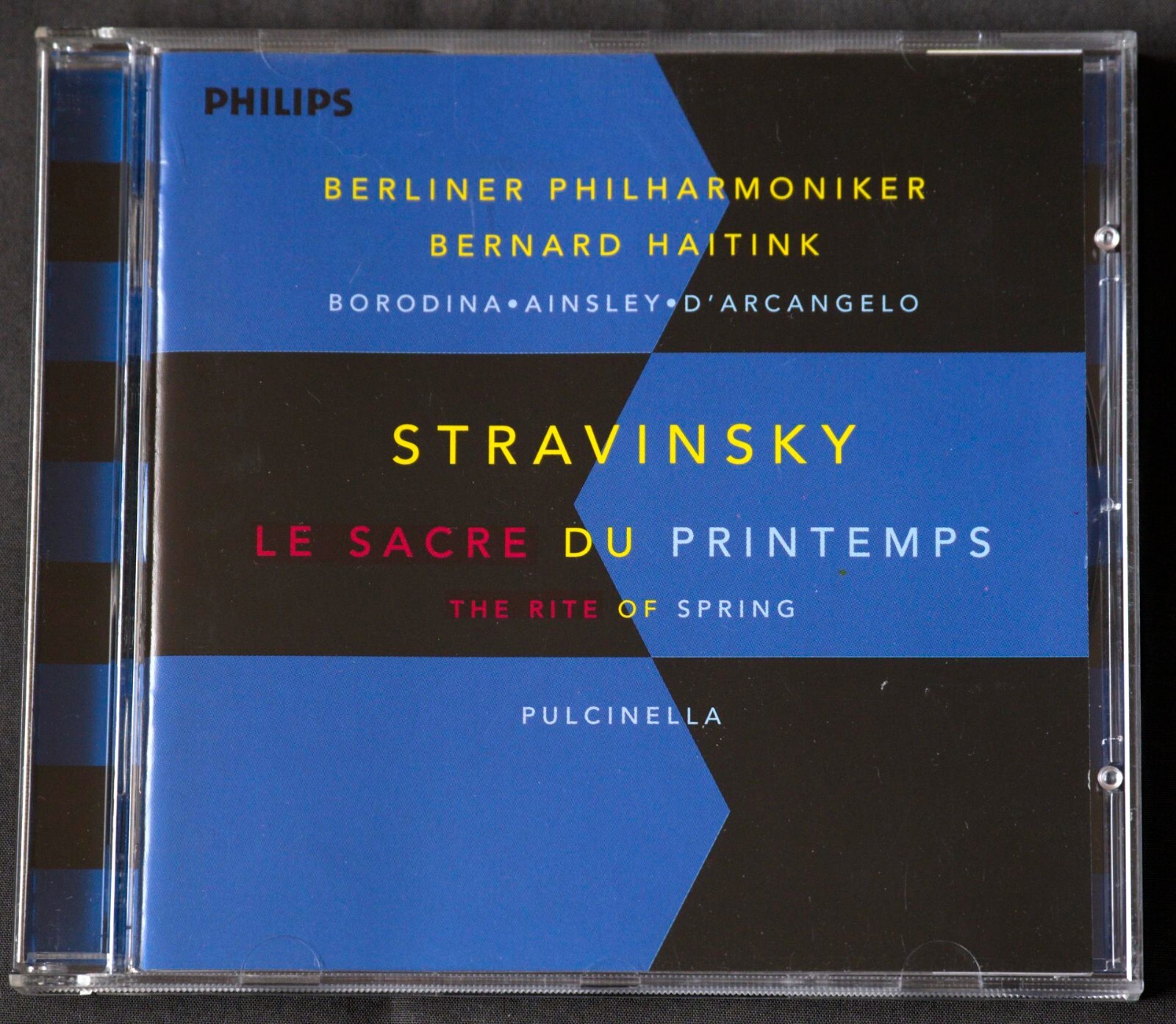 Stravinsky Rite of Spring + Pulcinella BPO Haitink | eBay