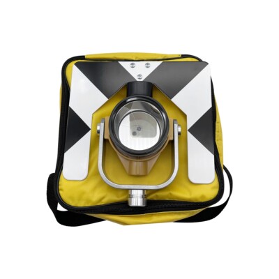 NEW YELLOW PRISM FOR TOPCON 0/-30 OFFSET WITH BAG FOR TOTAL STATION ...