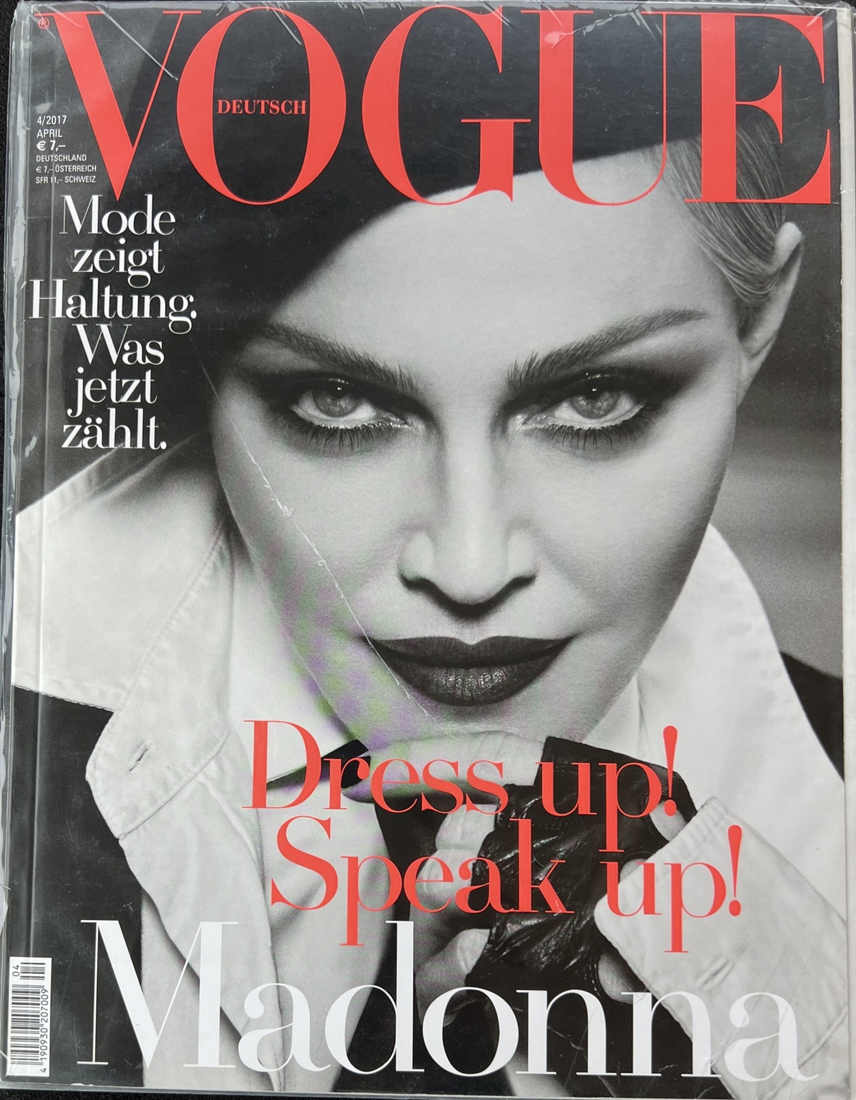 MADONNA Vogue GERMAN Magazine 4/2017 REBEL HEART MADAME X CELEBRATION ...