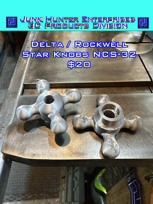 Delta 14" Band Saw Sander Jointer Replacement Handle Star Knob NCS 32 ...