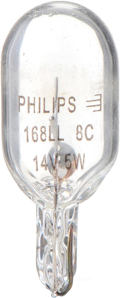 License Plate Light Bulb-Longerlife - Twin Blister Pack Philips 168LLB2 ...