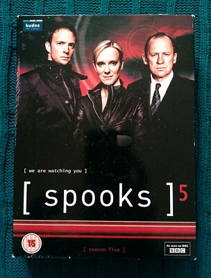 SPOOKS - SEASON 5 - DVD, 5-DISC BOX SET R-4, LIKE NEW, FREE POST IN ...
