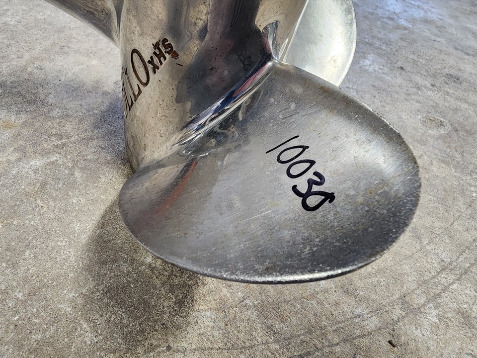 10 1/8" X 15P MICHIGAN WHEEL APOLLO XHS STAINLESS PROPELLER, 993408 ...