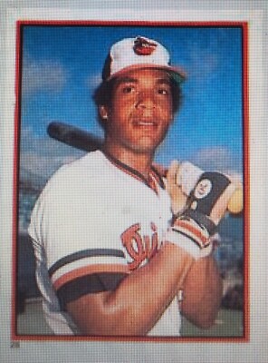 1983 Ken Singleton O-Pee-Chee CANADA Issue Baltimore Orioles Sticker ...