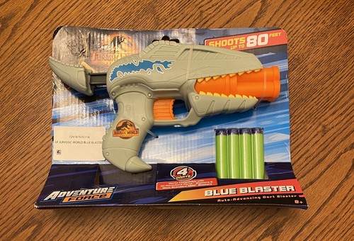 Jurassic Park World Adventure Force Blue Blaster | eBay