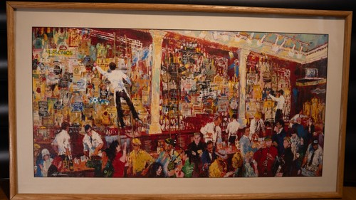 Leroy Neiman "F.X. McRory's Whiskey Bar" (NO FRAME) | eBay