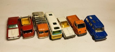 Corgi Juniors Job Lot x 7 - Ford Capri, Bedford Skip - Original Vintage ...