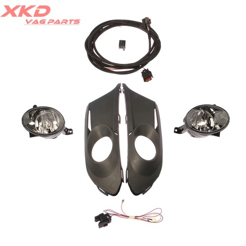 Fog Light Lamp Two Grille Full Kit For VW Jetta MK6 5K0941699 | eBay
