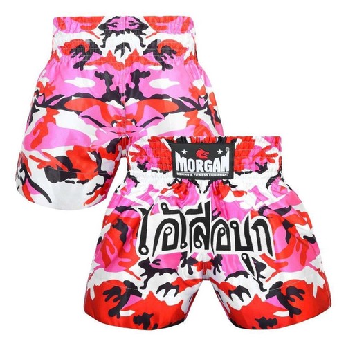 Morgan Sports - Diabla Camo Muay Thai Kick Boxing Shorts - Pink | eBay ...