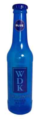 Giant WDK BLUE Money Bottle Coins Savings Plastic Box Pot Piggy Bank ...