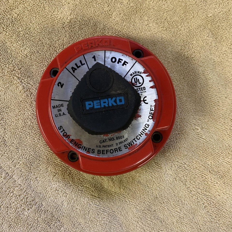 Perko Dual Battery Switch 8501 | eBay