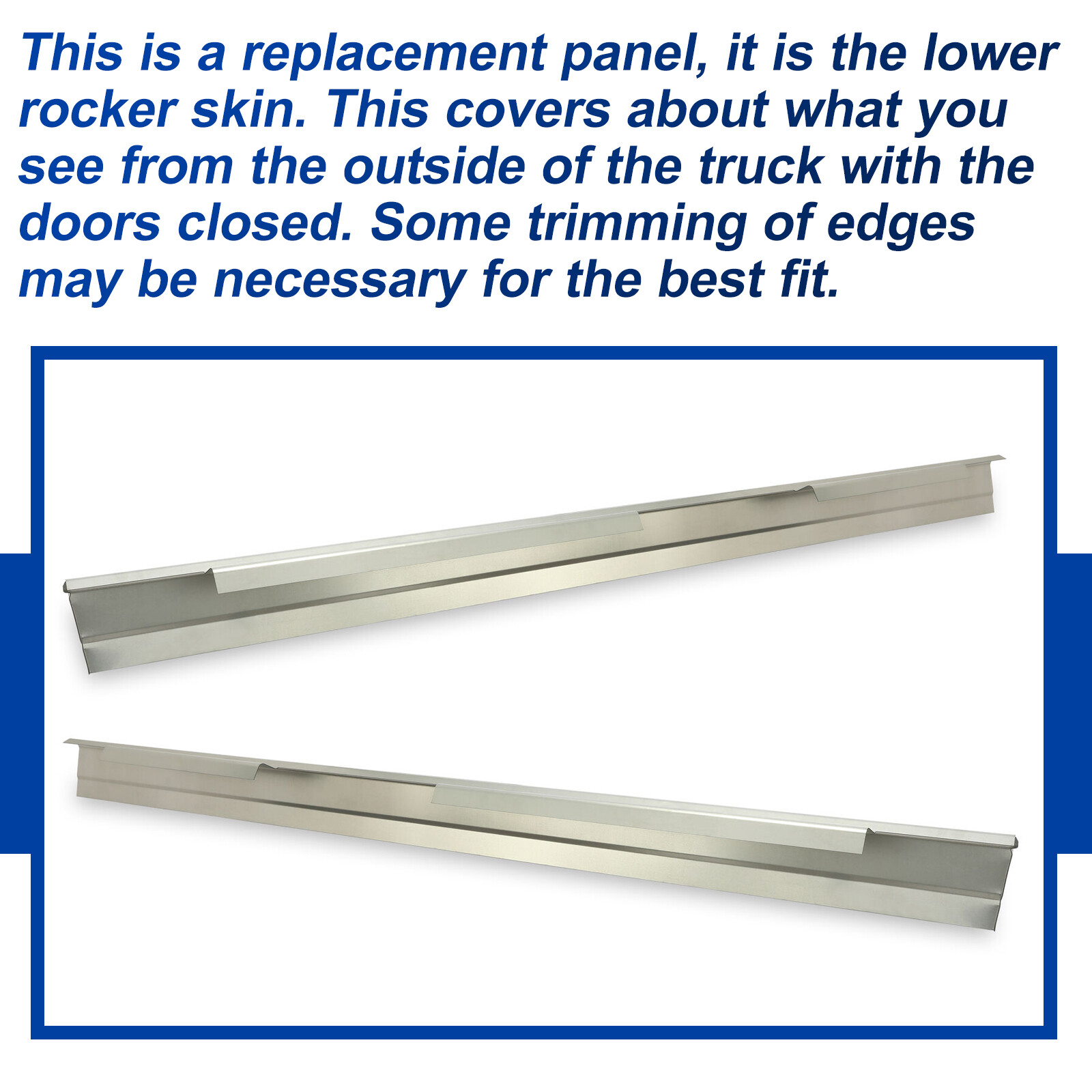 2000-2006 Chevy Suburban 1500 Yukon XL 4 Door Rocker Panels Pair Left ...