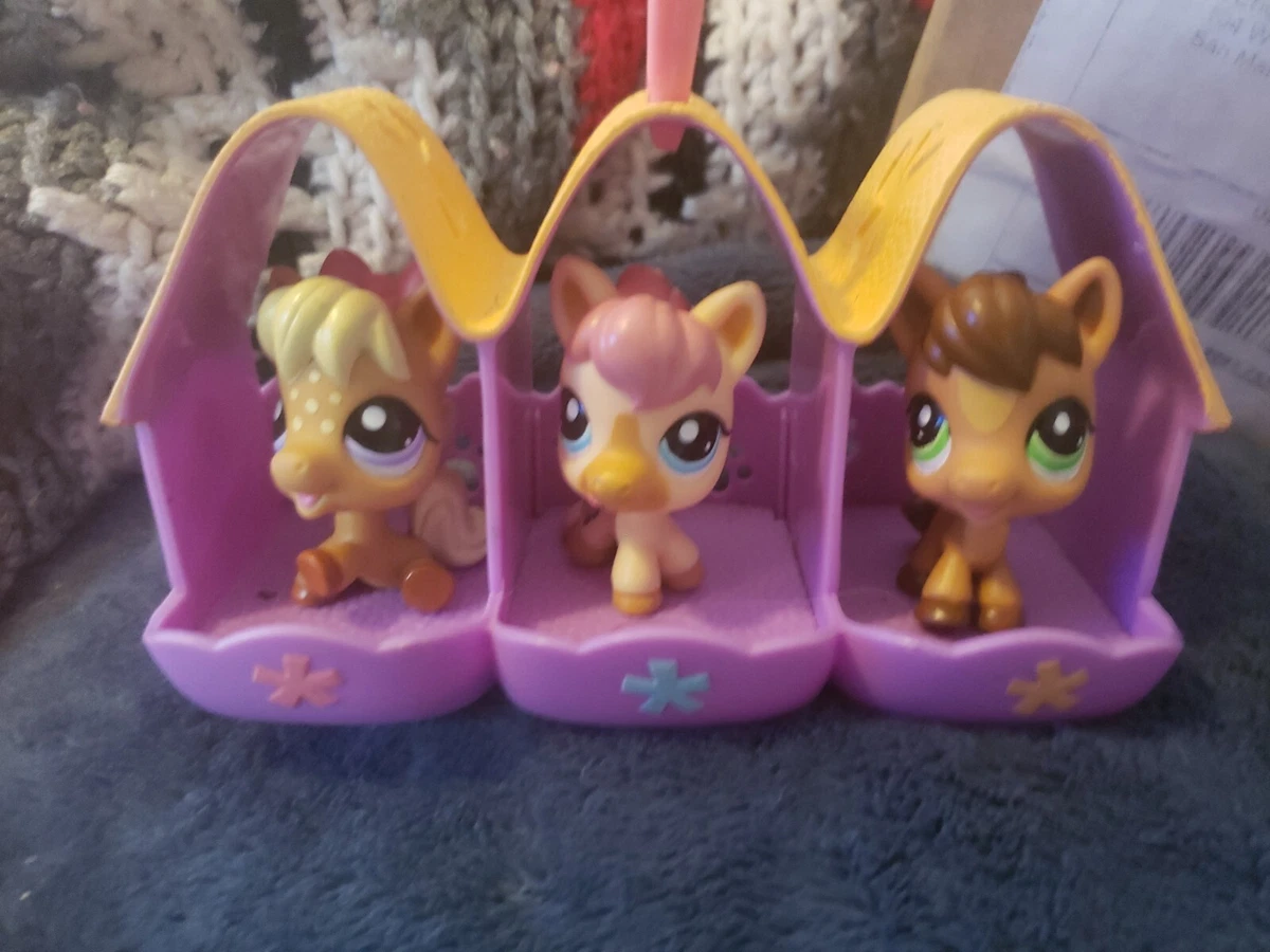 Littlest Pet Shop Horse Triplets