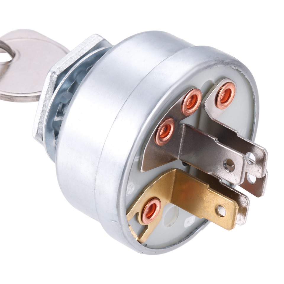 Ignition Starter Switch 2 Keys for Hustler 045898 Big Dog Super Z ...