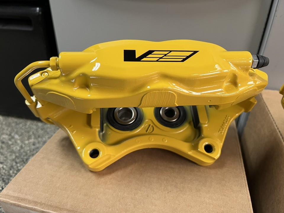 2008-09 Pontiac G8 Yellow Brembo Rear Caliper Brake kit. 2014-17 Chevy ...