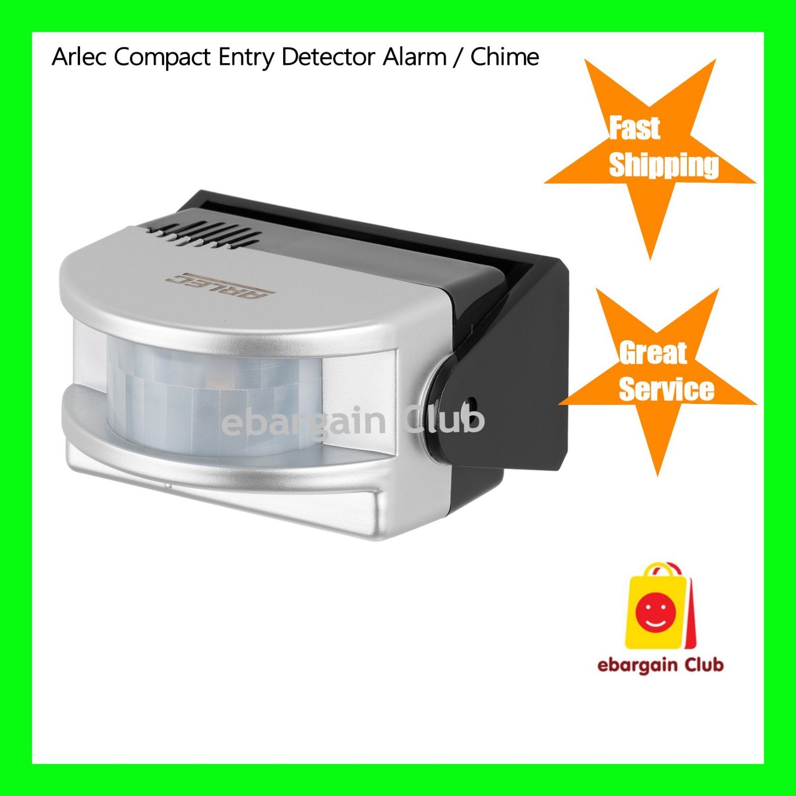 Arlec Compact Entry Detector Alarm / Chime | eBay Australia