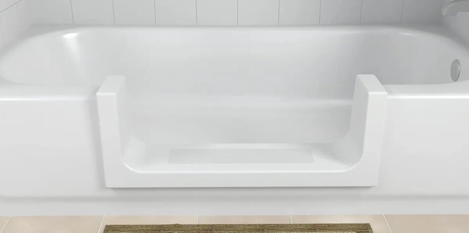 Walk-In Bath Tub Shower Step-Through Kit for Safety | eBay UK