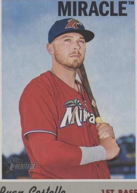 2019 Topps Heritage Minor League Edition - Ryan Costello #128 (RC) for ...