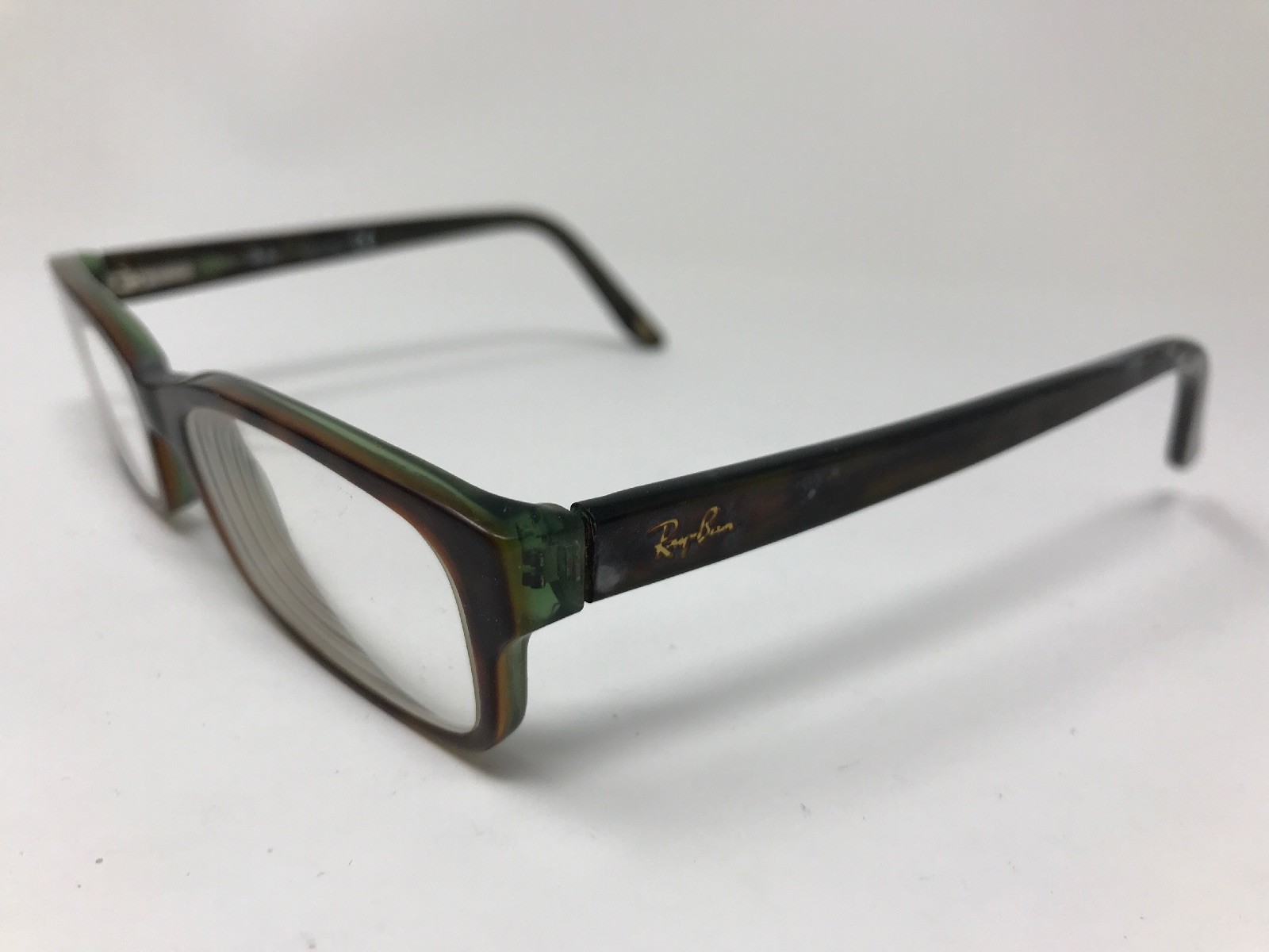 Ray-Ban Eyeglasses RB5187 2445 50-16-140 Tortoise Green PS65 | eBay