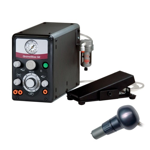 GRS® TOOLS 004-995 GRAVERMAX G8 WITH 901 HANDPIECE FOR ENGRAVING ...