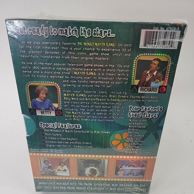 The Best of Match Game (DVD, 2006, 4-Disc Set) for sale online | eBay