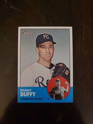 2012 Topps Heritage Danny Duffy #104 Kansas City Royals | eBay