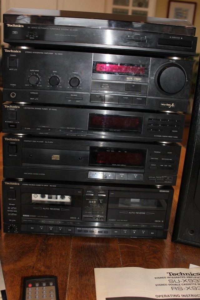 High-end Technics Hi-Fi Stereo Stack System Hi-Fi Separates with ...