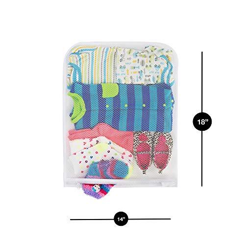 Wash Bag W/ Safety Zipper Washing Machine Safe Fine Mesh Nylon ...