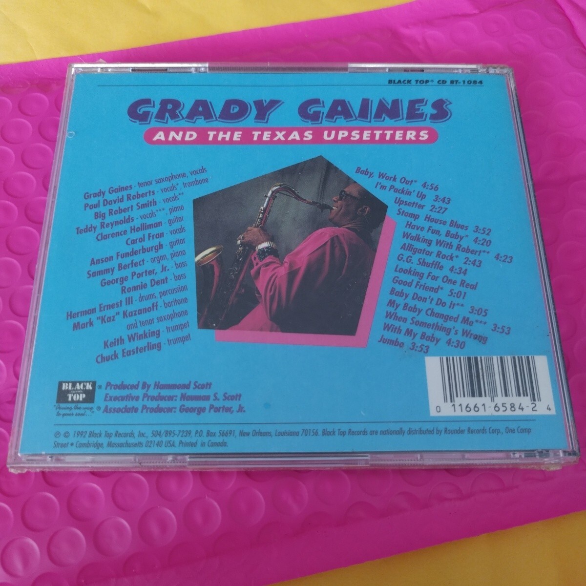 Grady Gaines and The Texas Upsetters Horn of Plenty CD (1999) for sale ...