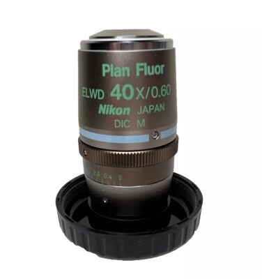 Nikon Cfi Plan Fluor Elwd 40X/0.60 Ph2 Dm Wd 3.7-2.7 Microscope ...