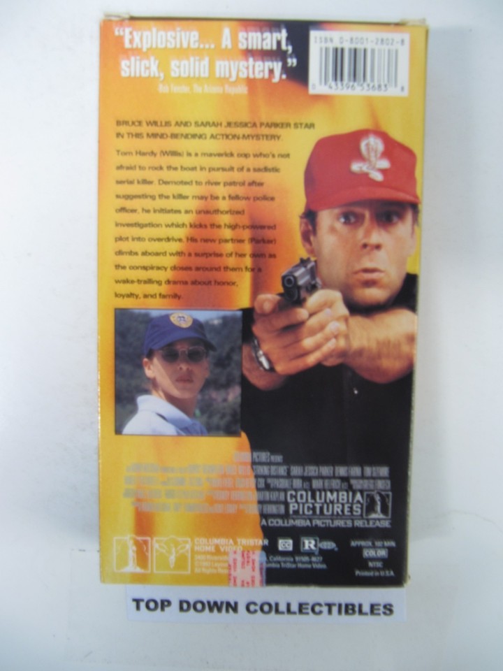 Striking Distance, Bruce Willis, Sarah Jessica Parker VHS Movie | eBay
