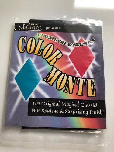 Color Monte by Emerson & West Royal Magic (Gimmicks & Written ...