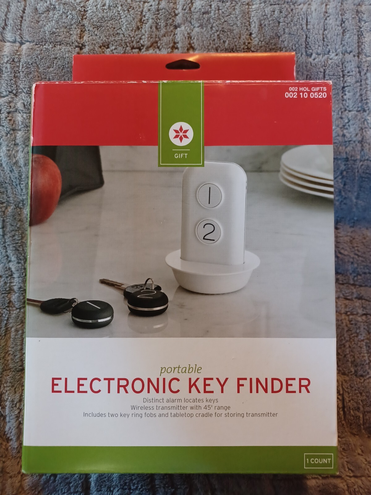 Portable Electronic Key Finder 45 ft Range 2 Fob for 2 Set of Keys 《KC ...