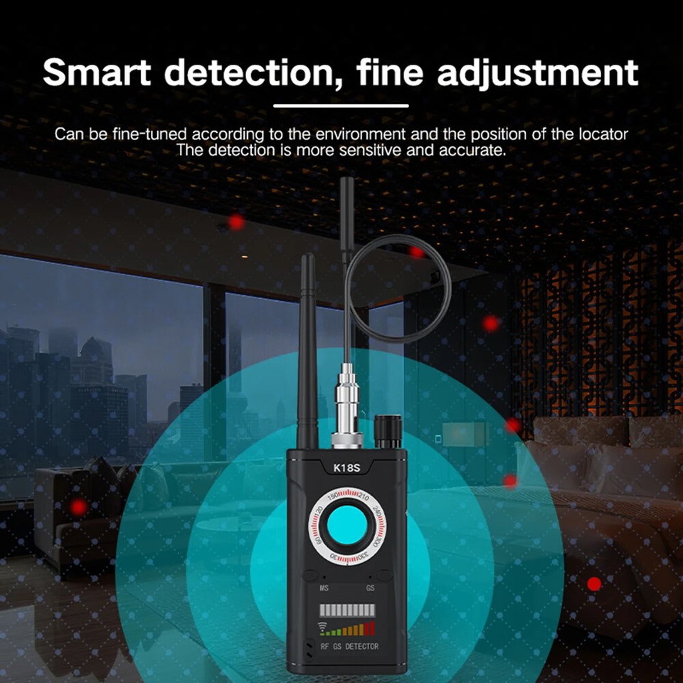 K18 RF detector Anti-spy Detector Hidden Camera GSM Audio Bug GPS ...