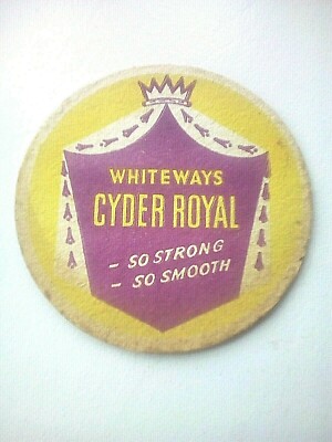 Vintage WHITEWAYS CYDER ROYAL - Cat No'18 Beer mat / Coaster | eBay UK