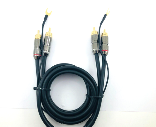 Cable Shielded With Mass 2 Rca Connection OEM Yamaha - Record Player 55 ...